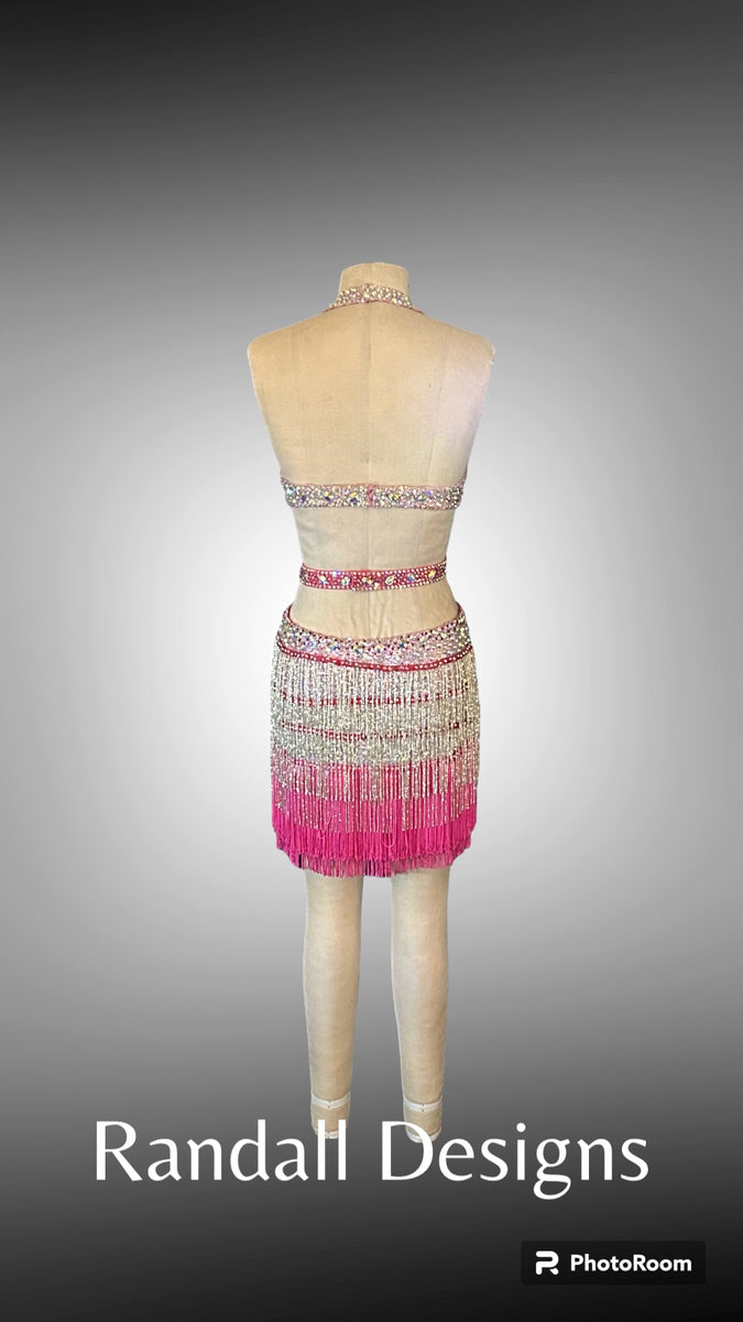 Silver and Pink Fringe – Randall Designs