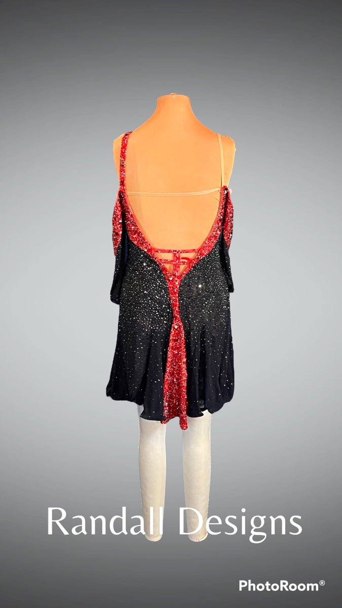 Red/Black Off Shoulder – Randall Designs